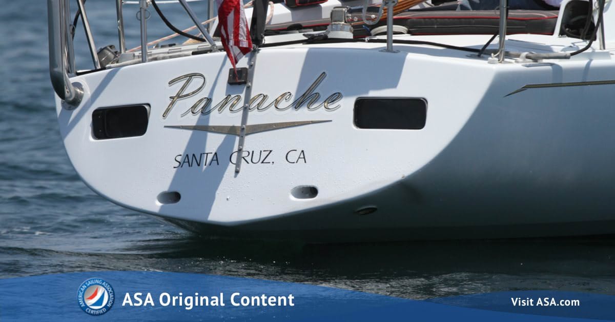 What's in a Sailboat Name?
