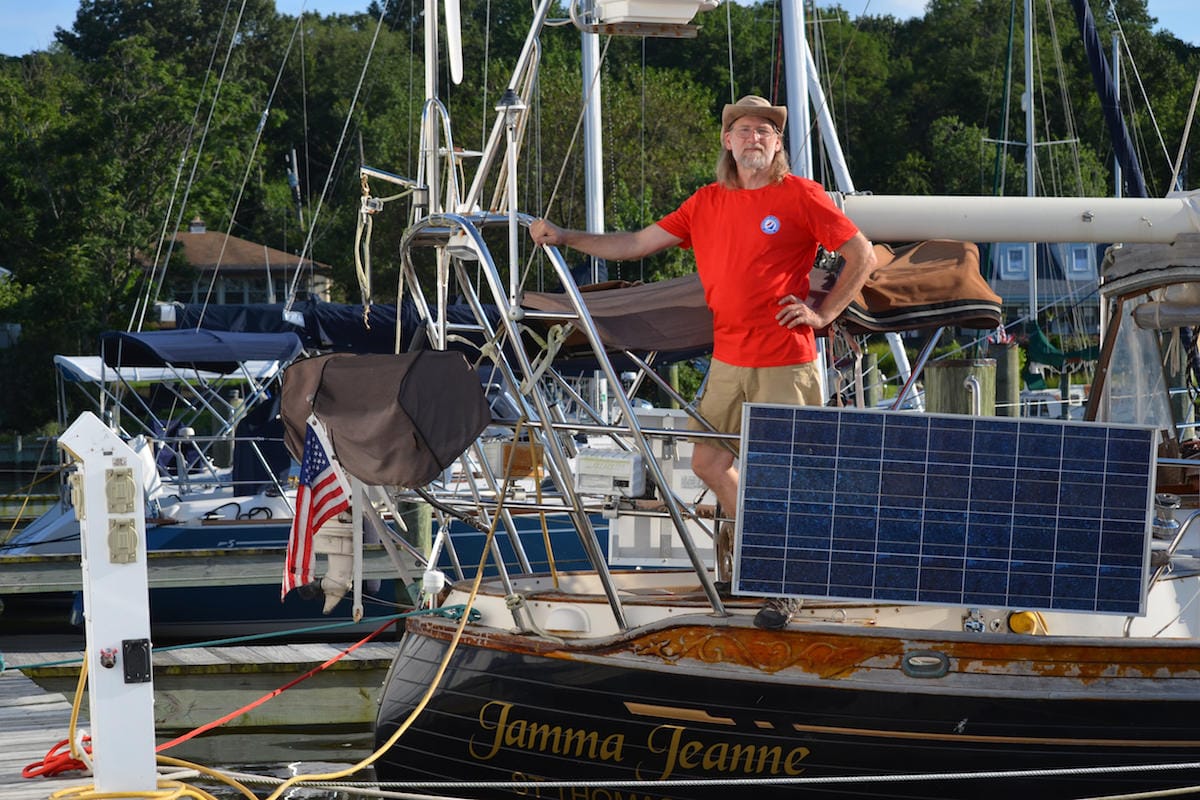 Carl Huber Prepares to Sail Golden Globe Ocean Race