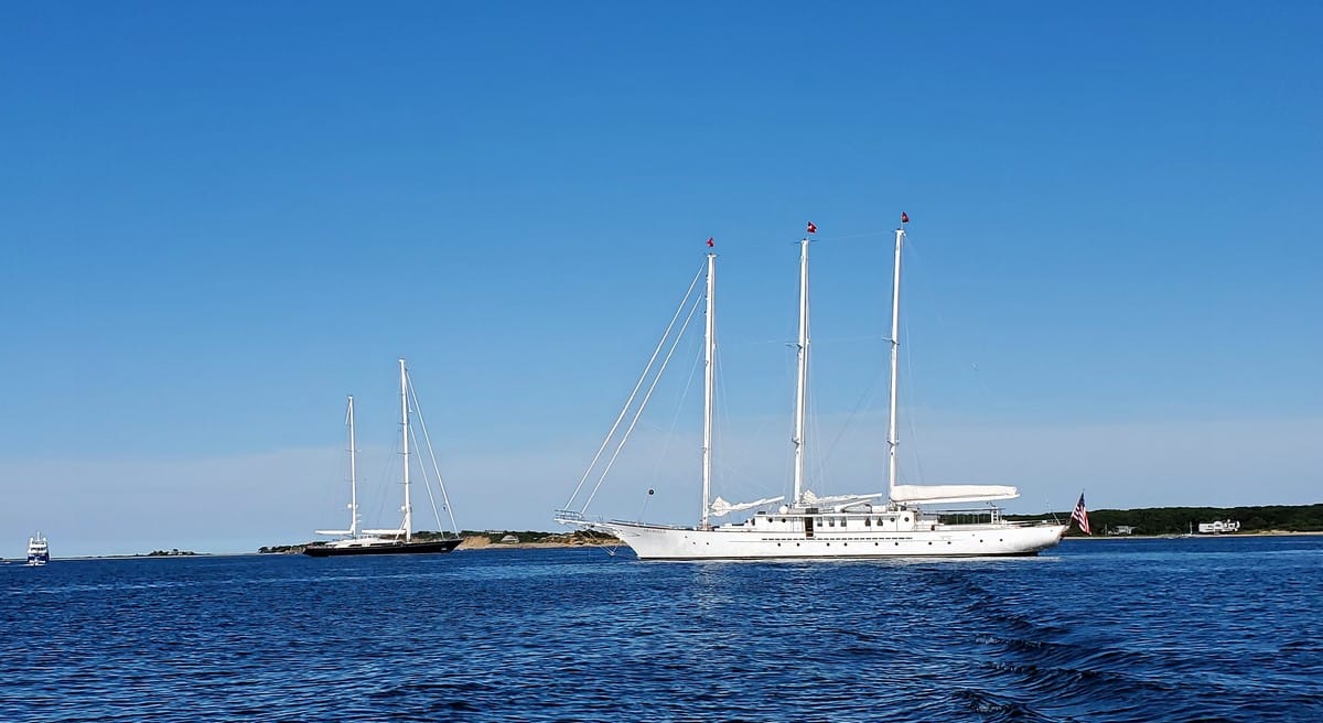 Sailing Mega Yacht Arabella With ASA