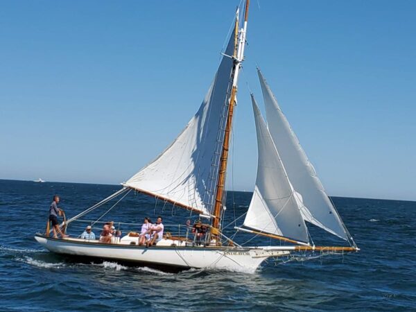 How A Boat Sails Upwind - American Sailing