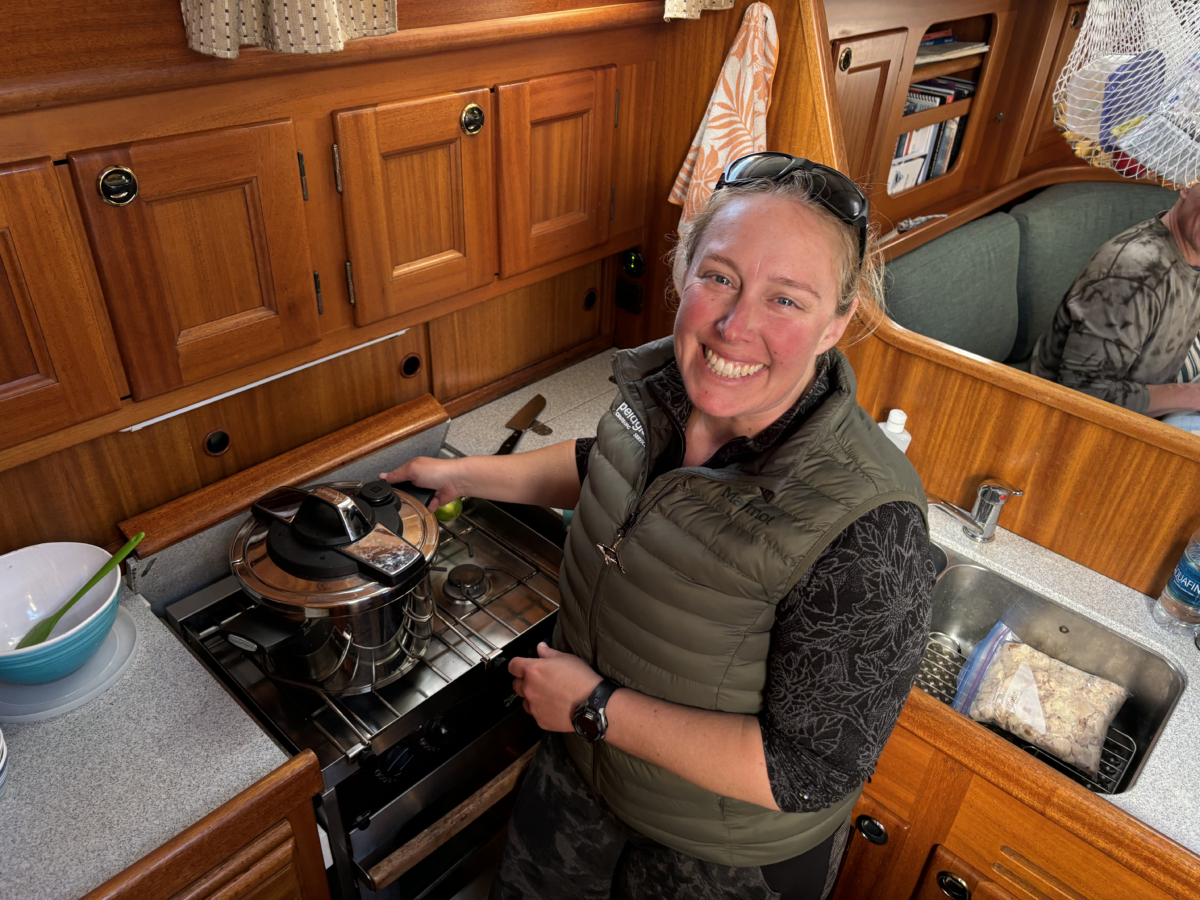 Cooking at Sea: How to Manage the Motion of the Ocean - American Sailing